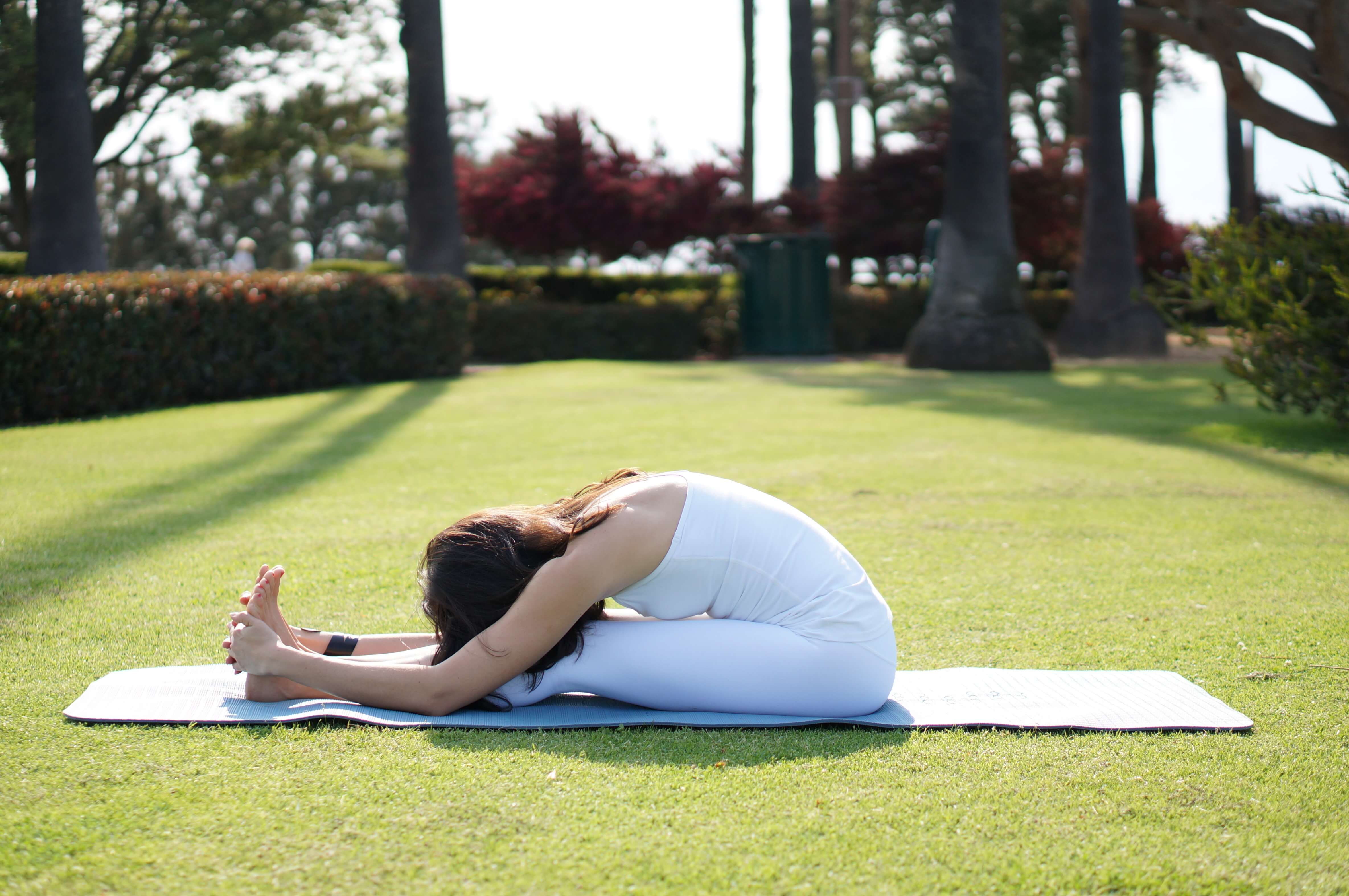 SEATED FORWARD BEND POSE (Paschimottanasana) - Private Yoga Instructor ...
